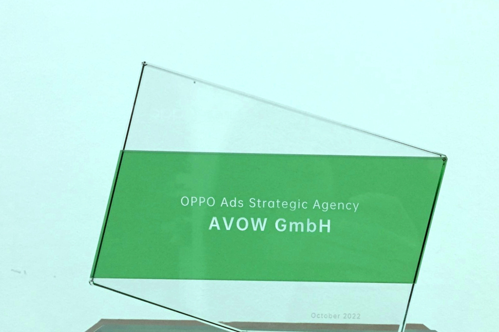 AVOW Recognized As “OPPO Ads Strategic Agency 2022” | AVOW