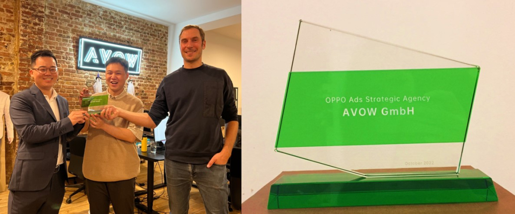 AVOW Recognized As “OPPO Ads Strategic Agency 2022” | AVOW